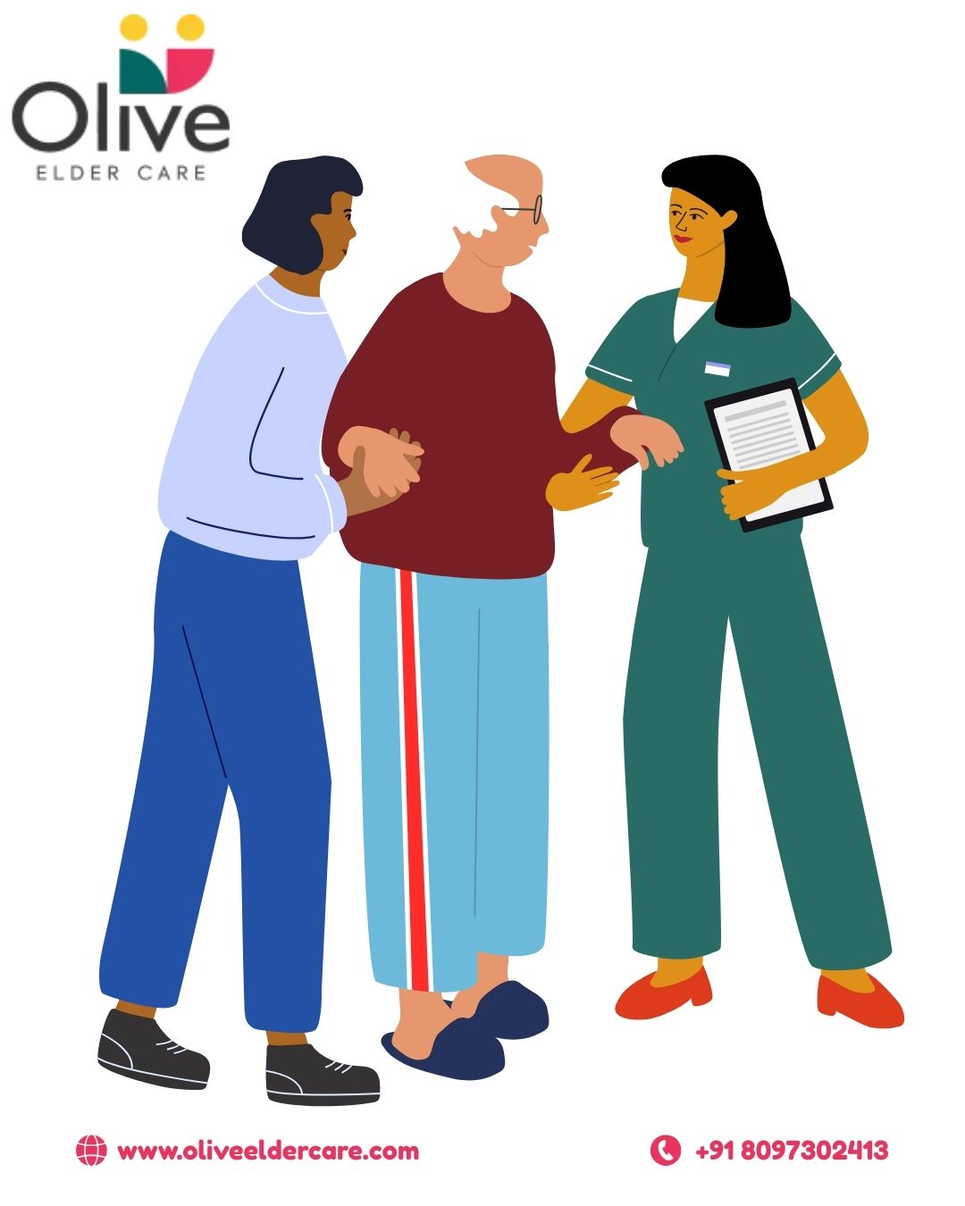 Elder Care Home in Dhokali -Olive Elder Care